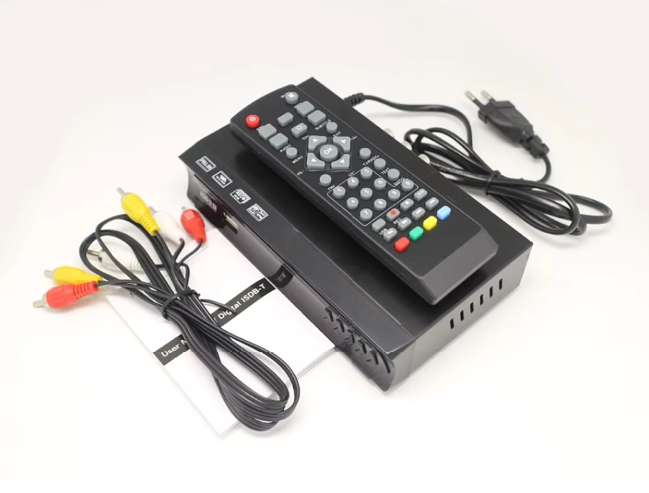 Set top box Sintonizador Decodificador Tv Digital Hd 1080p Tdt Isdbt ...